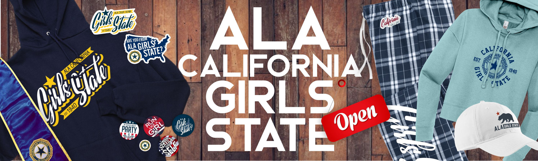 Shop Girls State – ALA California Girls State